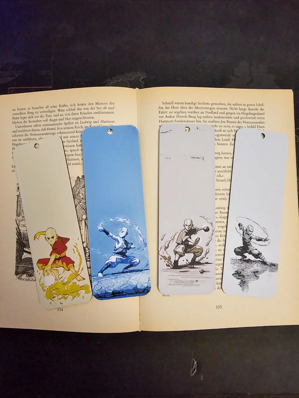 Avatar Bookmark collection - HueForge by Think3D - MakerWorld