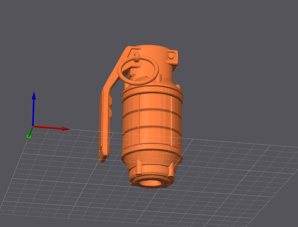 Frag Grenade BIC Sleeve Remixed by Mr Potato - MakerWorld