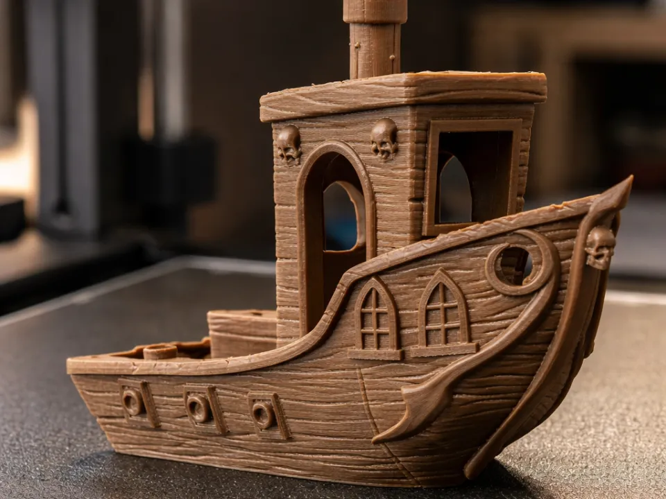 The Cursed Benchy: Caribbean Ghost Ship - Free 3D Print Model - MakerWorld