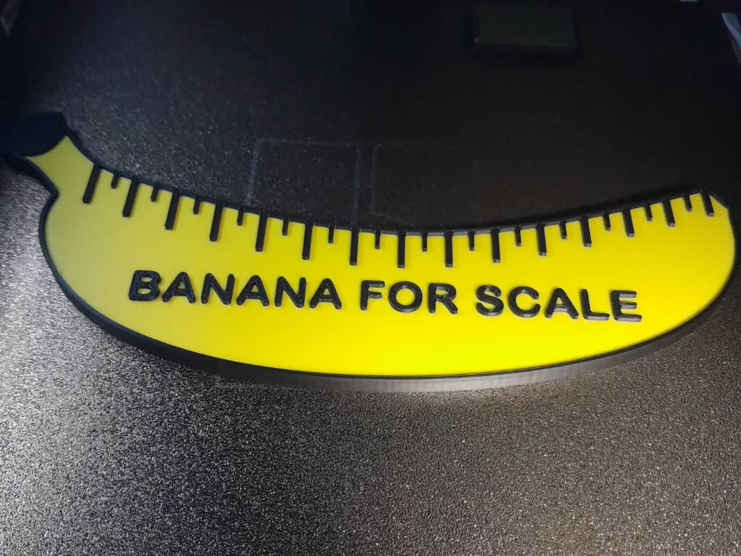 THE *OFFICIAL* Banana for Scale/Reference! by SK3D MakerWorld: Download ...