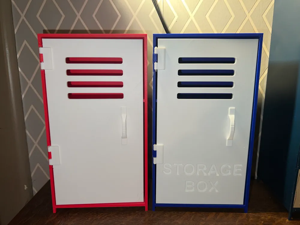 Storage box Locker - Free 3D Print Model - MakerWorld