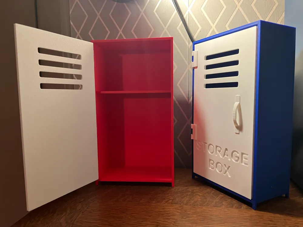 Storage box Locker - Free 3D Print Model - MakerWorld