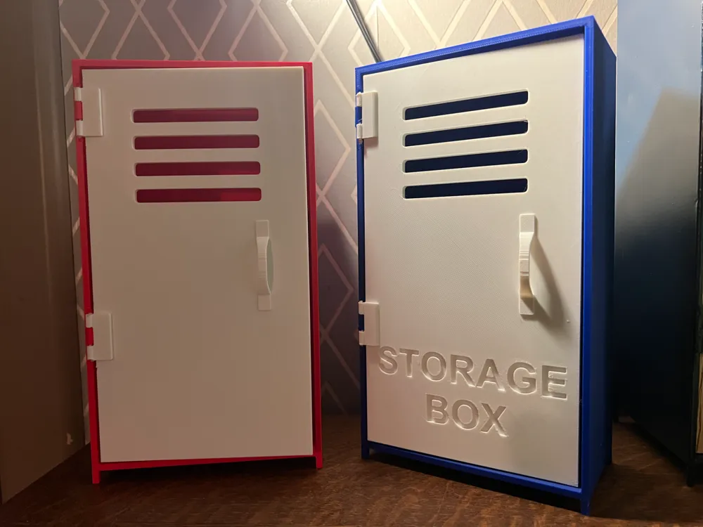 Storage box Locker - Free 3D Print Model - MakerWorld