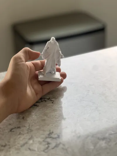 Mini Christus Statue Remixed by DrewTheCool_2025 MakerWorld: Download ...