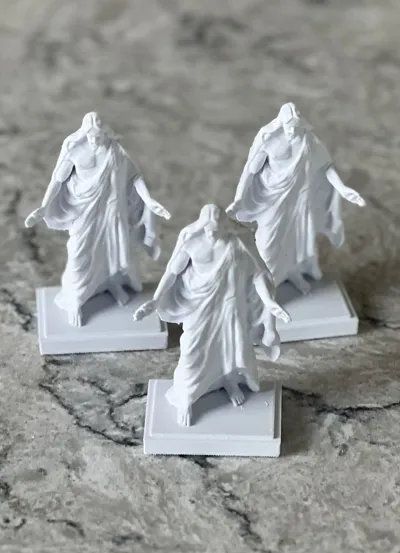 Mini Christus Statue Remixed by DrewTheCool_2025 MakerWorld: Download ...