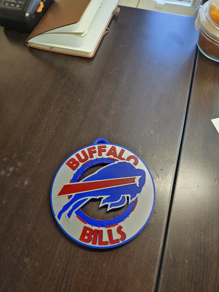 Buffalo Bills Chain - Free 3D Print Model - MakerWorld
