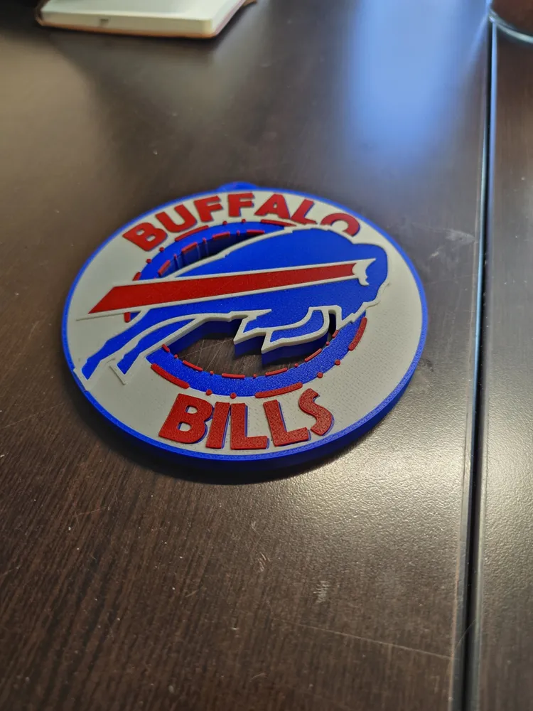 Buffalo Bills Chain - Free 3D Print Model - MakerWorld