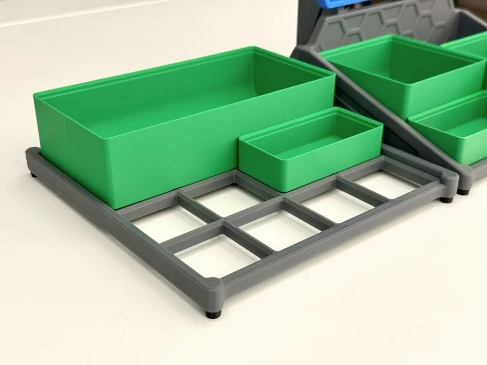 Gridfinity Desktop Baseplates Remixed by KYZ Design - MakerWorld