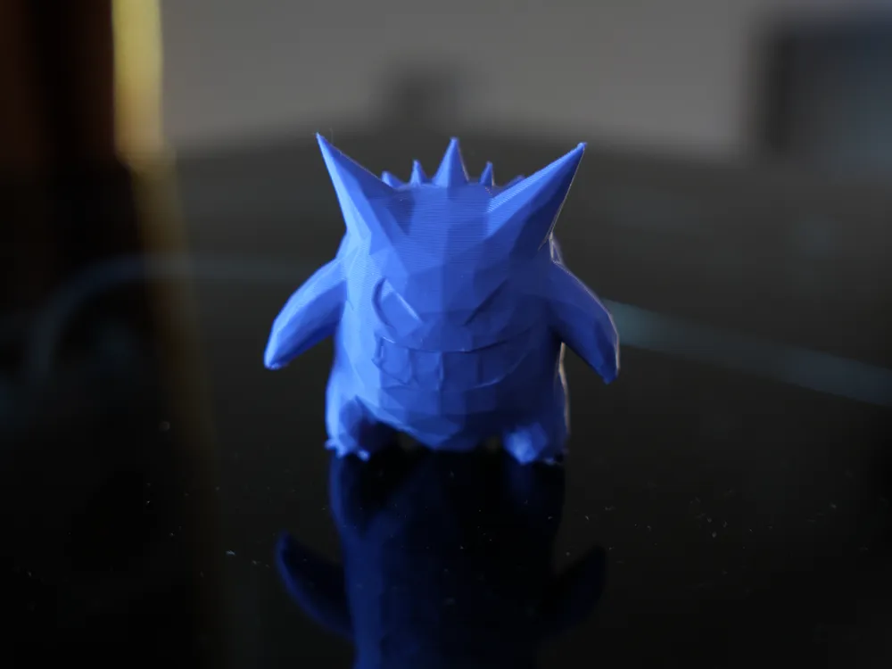 Low Poly Gengar - Pokemon by KDR - MakerWorld