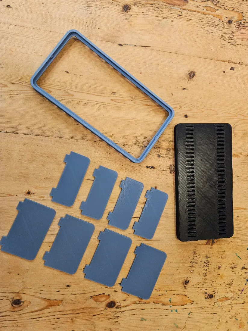 Phone tablet reader electronics multi divider - Free 3D Print Model ...