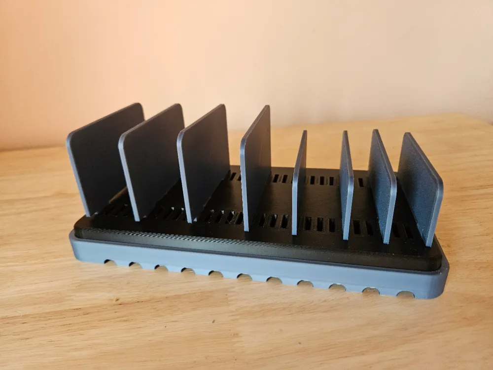 Phone tablet reader electronics multi divider - Free 3D Print Model ...