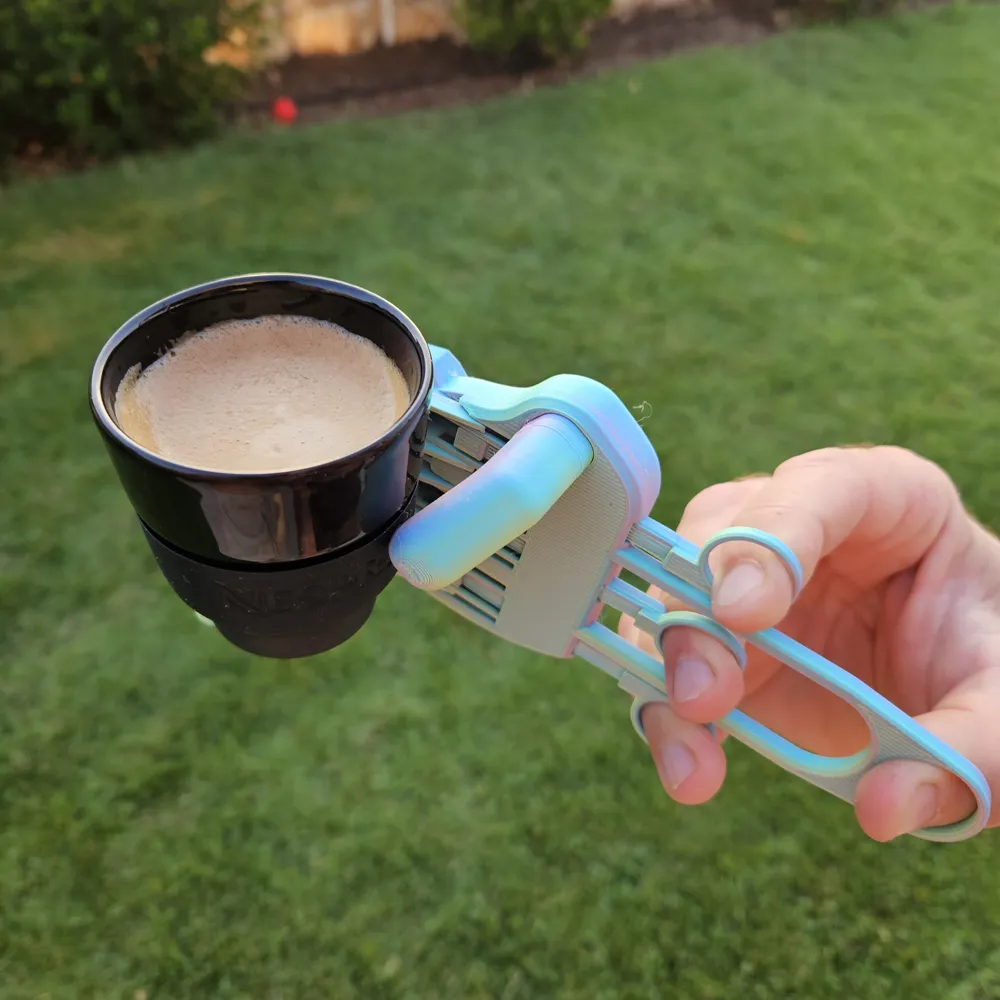 Overengineered Mechanical Hand V2 - 4 Fingers! - Free 3D Print Model ...