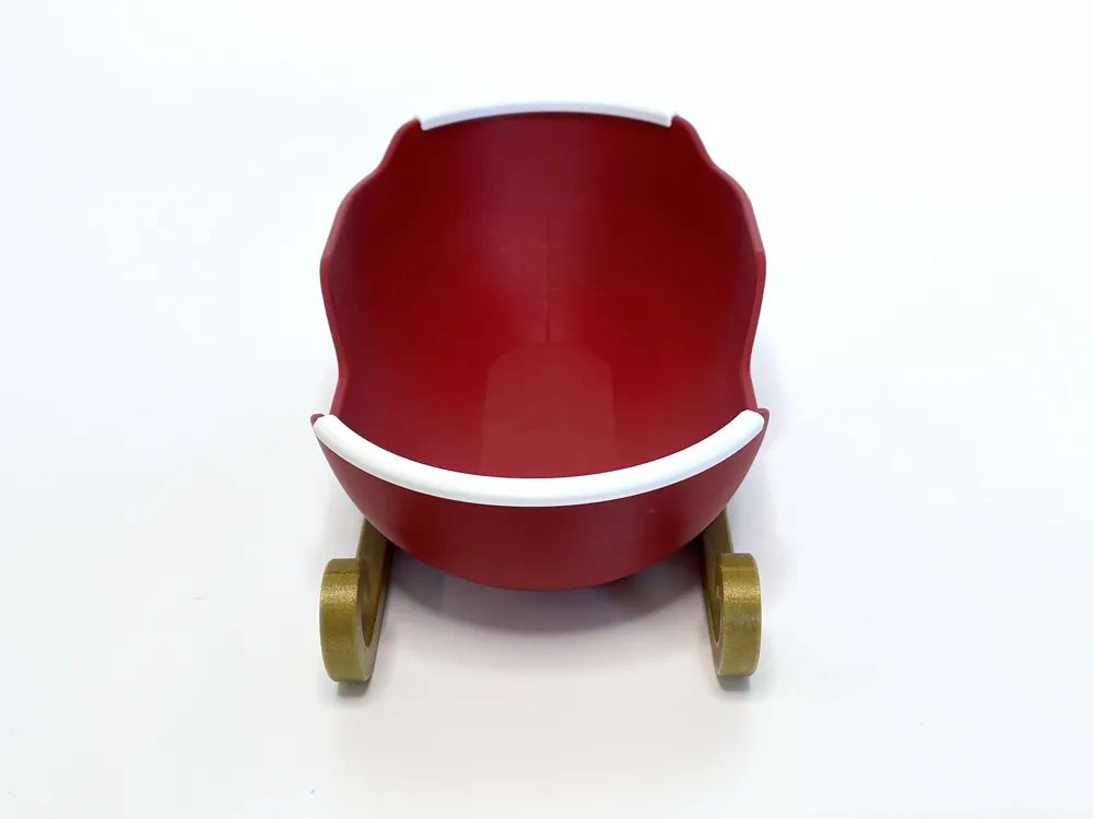 Santas Sleigh Bowl - Free 3D Print Model - MakerWorld