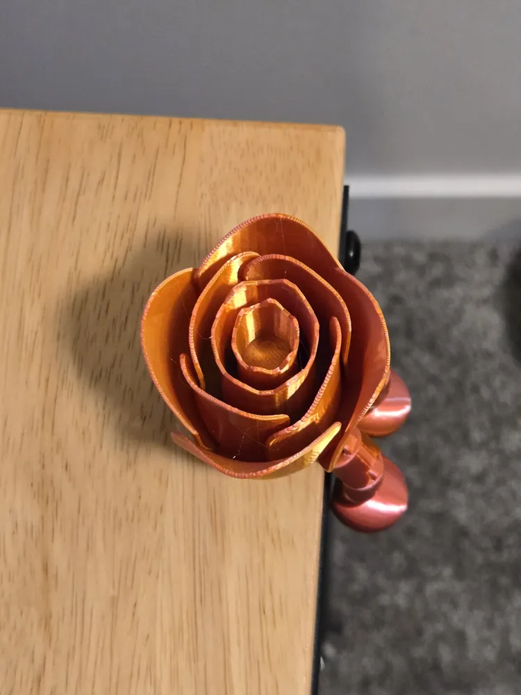 Rose with legs - Free 3D Print Model - MakerWorld
