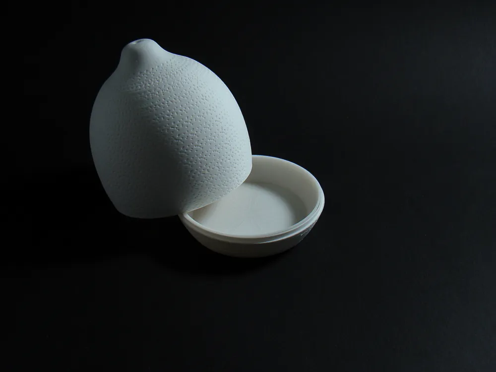 Lembox — Textured Lemon-Shaped Storage Container - Free 3D Print Model ...