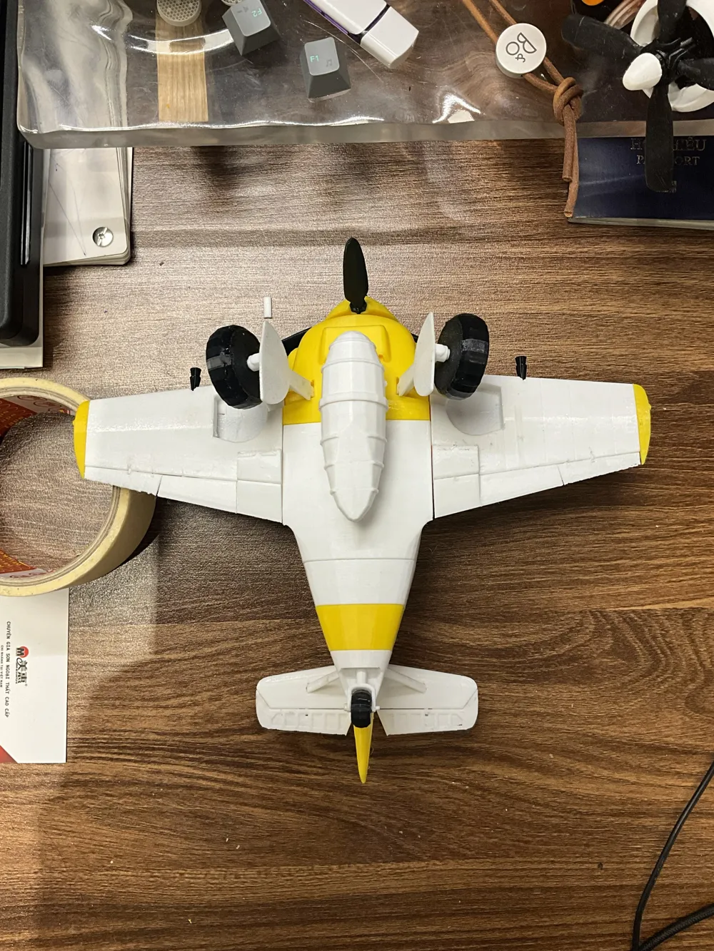 BF 109 Toon plane ( no AMS) - Free 3D Print Model - MakerWorld