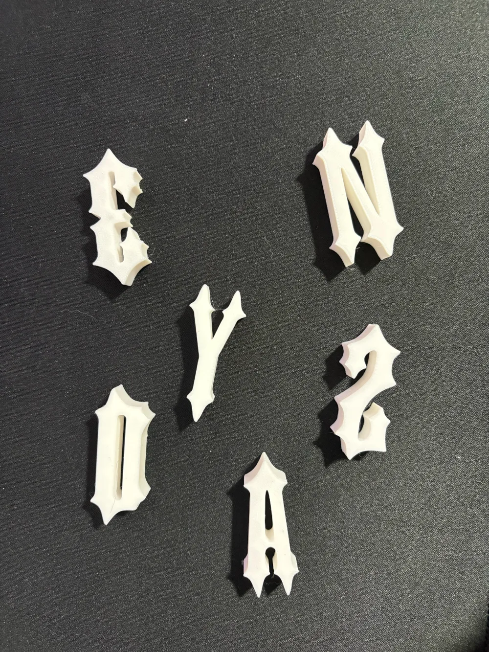 Trapstar Irongate Font Alphabet by Alex Ton MakerWorld: Download Free ...
