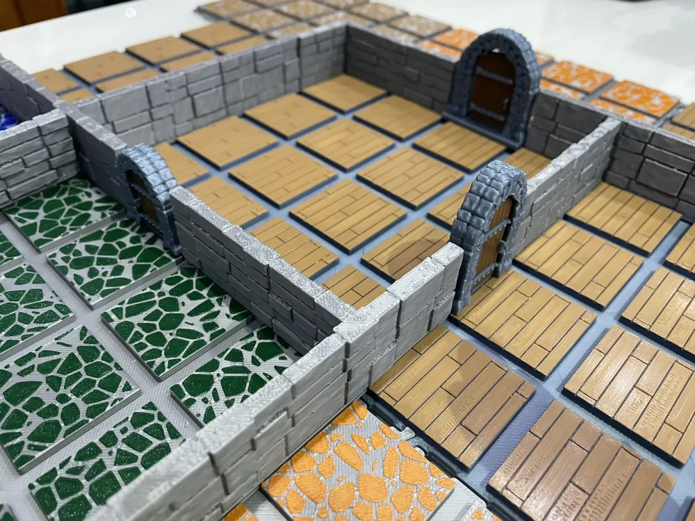 Opening Wood Dungeon Door - Free 3D Print Model - MakerWorld