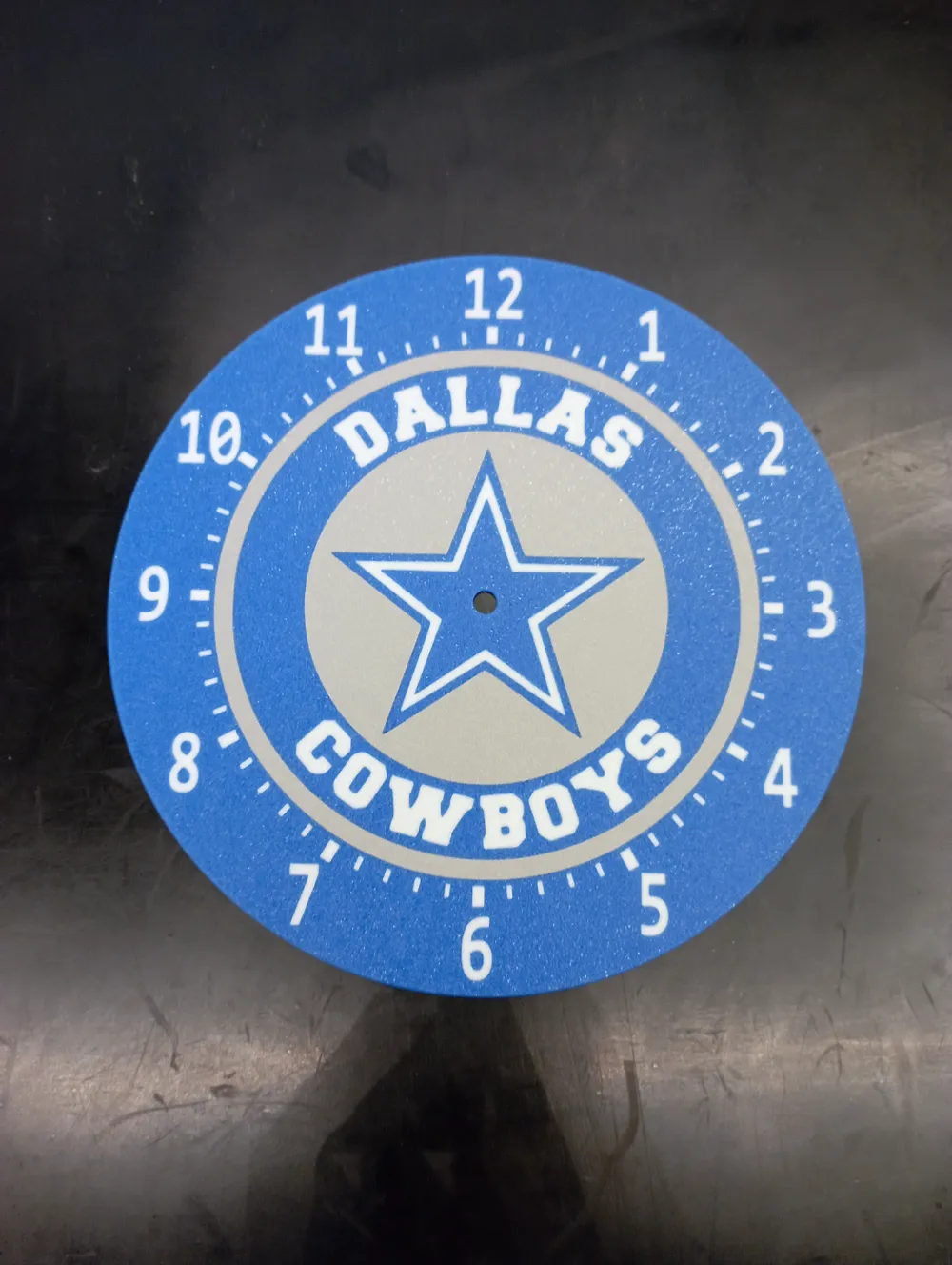 Dallas Cowboys wall clock - Free 3D Print Model - MakerWorld