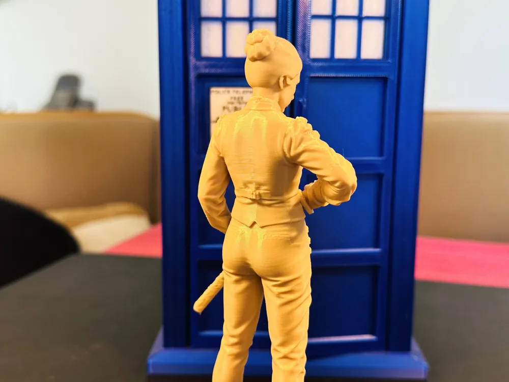 Jenny Flint – Doctor Who Figure – 1/10 Scale - Free 3D Print Model ...
