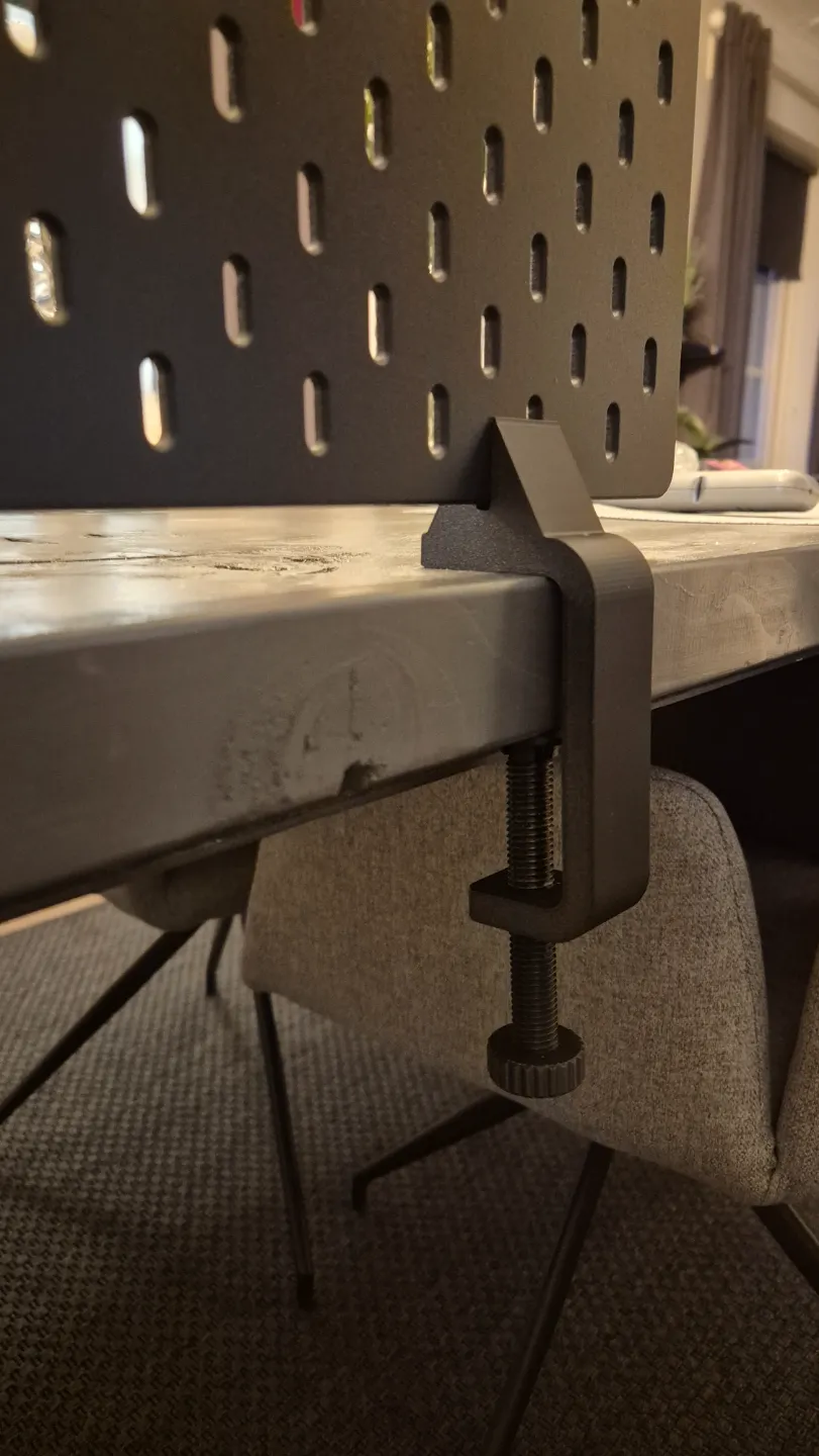 IKEA Skadis tablemounted boardholder by Lenteh - MakerWorld