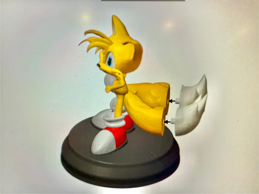 Tails - Multipart - Free 3D Print Model - MakerWorld