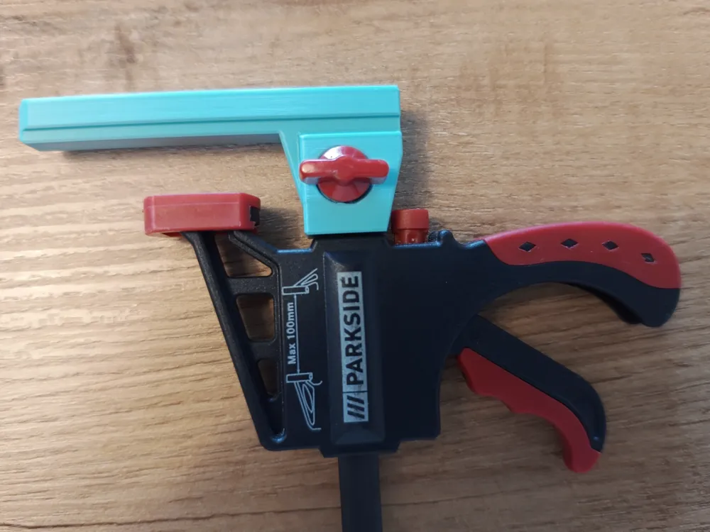 Track saw clamp part (Parkside clamp conversion) - Free 3D Print Model ...