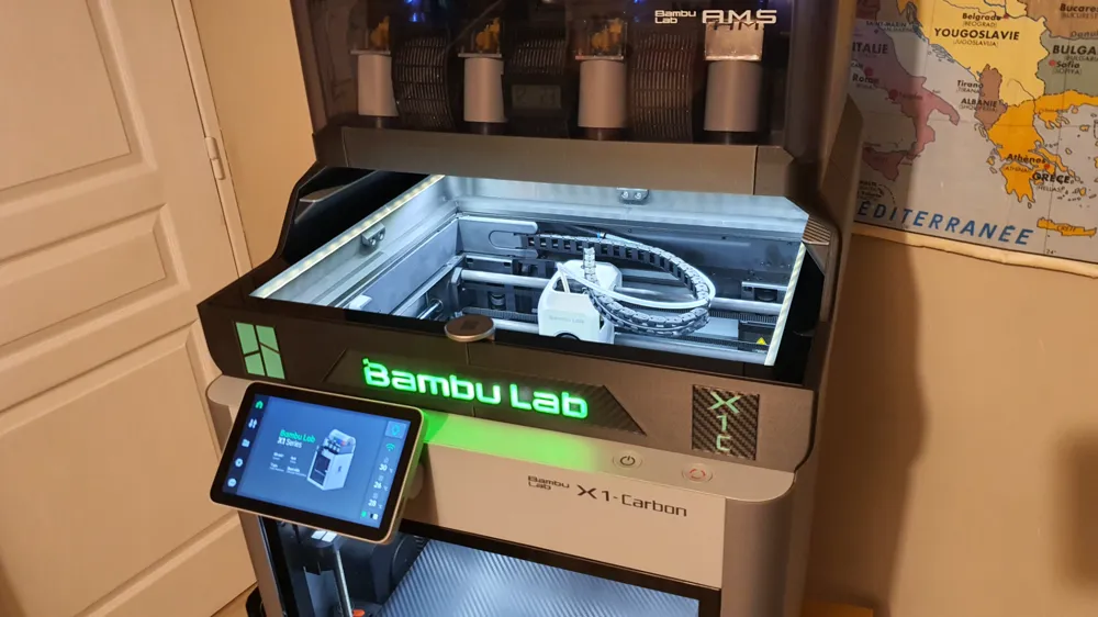 x1c p1s ams riser by comtrax - MakerWorld