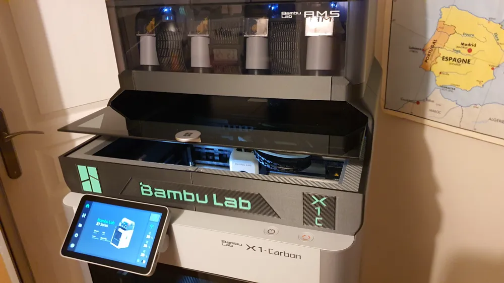 x1c p1s ams riser by comtrax MakerWorld: Download Free 3D Models