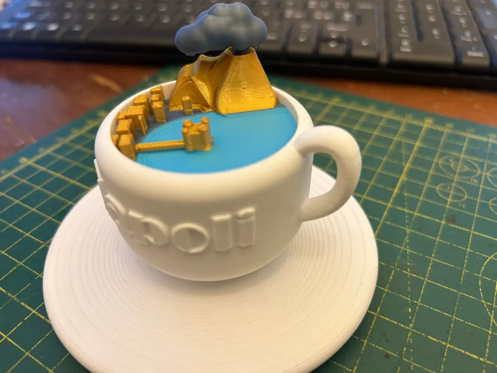 NAPLES MUG - Free 3D Print Model - MakerWorld