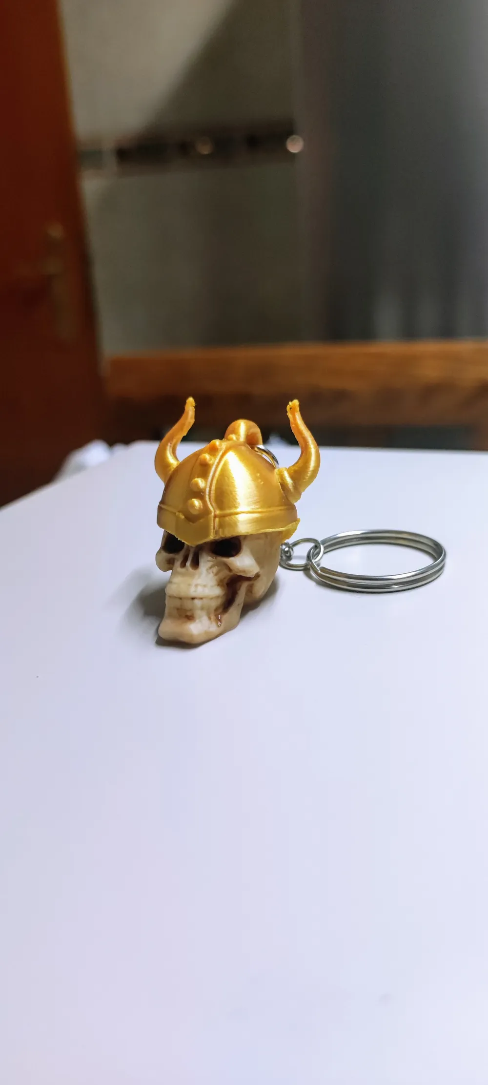 Viking Skull Keychain – 3D Printable Model - Free 3D Print Model ...