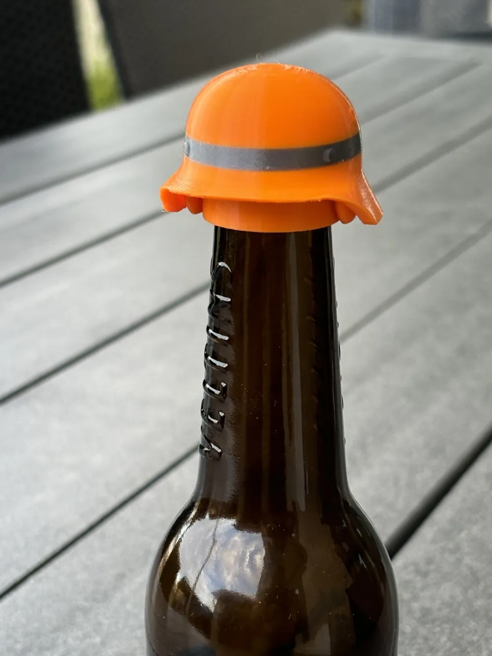 Firefigher helmet Bottle - Free 3D Print Model - MakerWorld