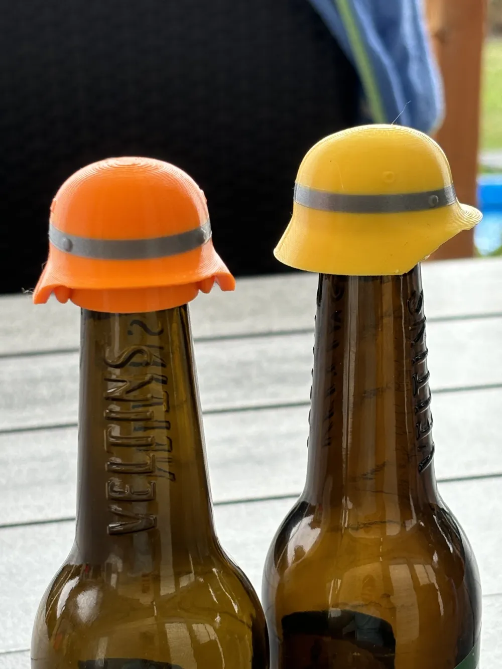 Firefigher helmet Bottle - Free 3D Print Model - MakerWorld