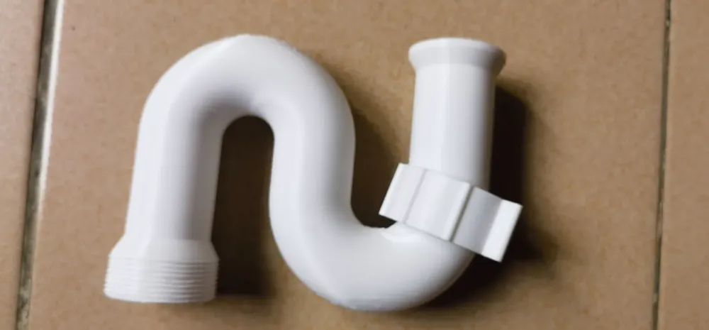 Sink Drain Trap. - Free 3D Print Model - MakerWorld