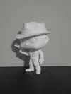 Fallout 4 Nick Valentine Synth Funko Pop - Free 3D Print Model - MakerWorld