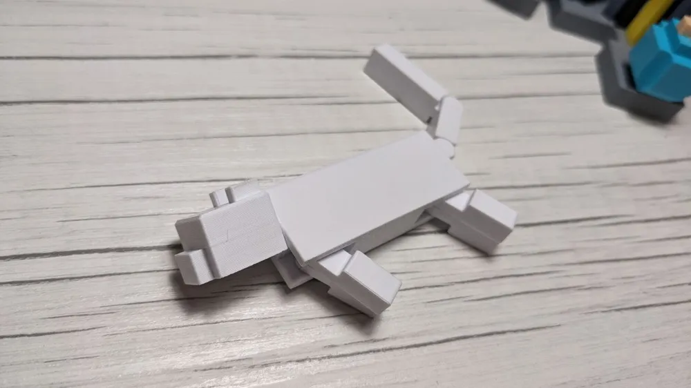 Minecraft Ocelot Articulated - Free 3D Print Model - MakerWorld