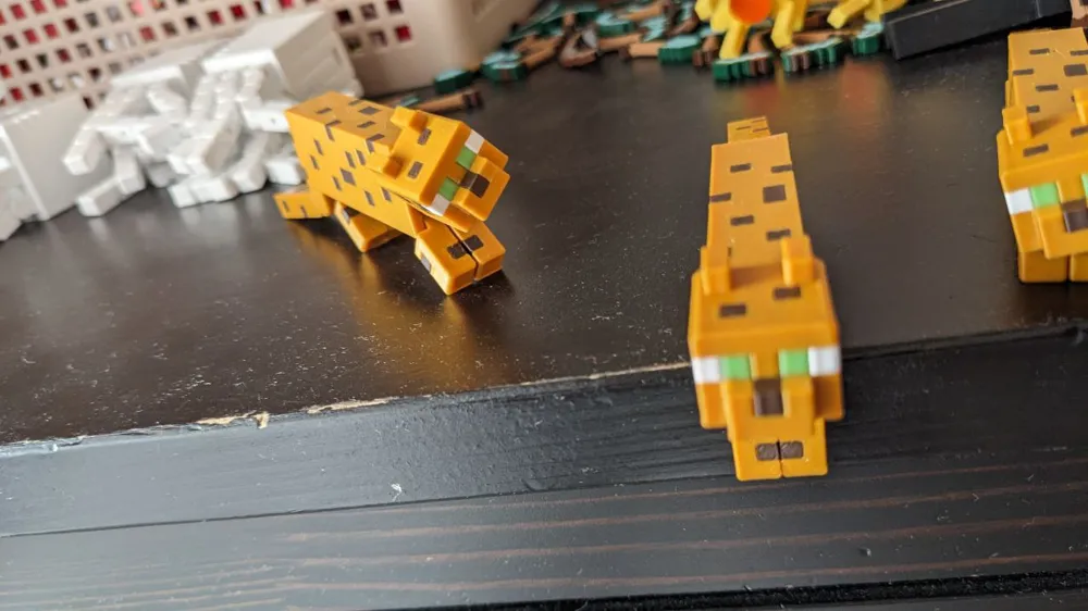 Minecraft Ocelot Articulated - Free 3D Print Model - MakerWorld