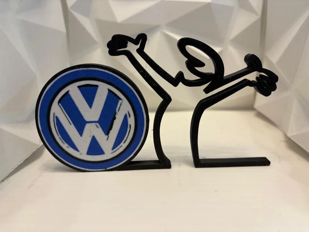 The Line (La Linea) with VW logo by RobinLeon MakerWorld: Download Free ...