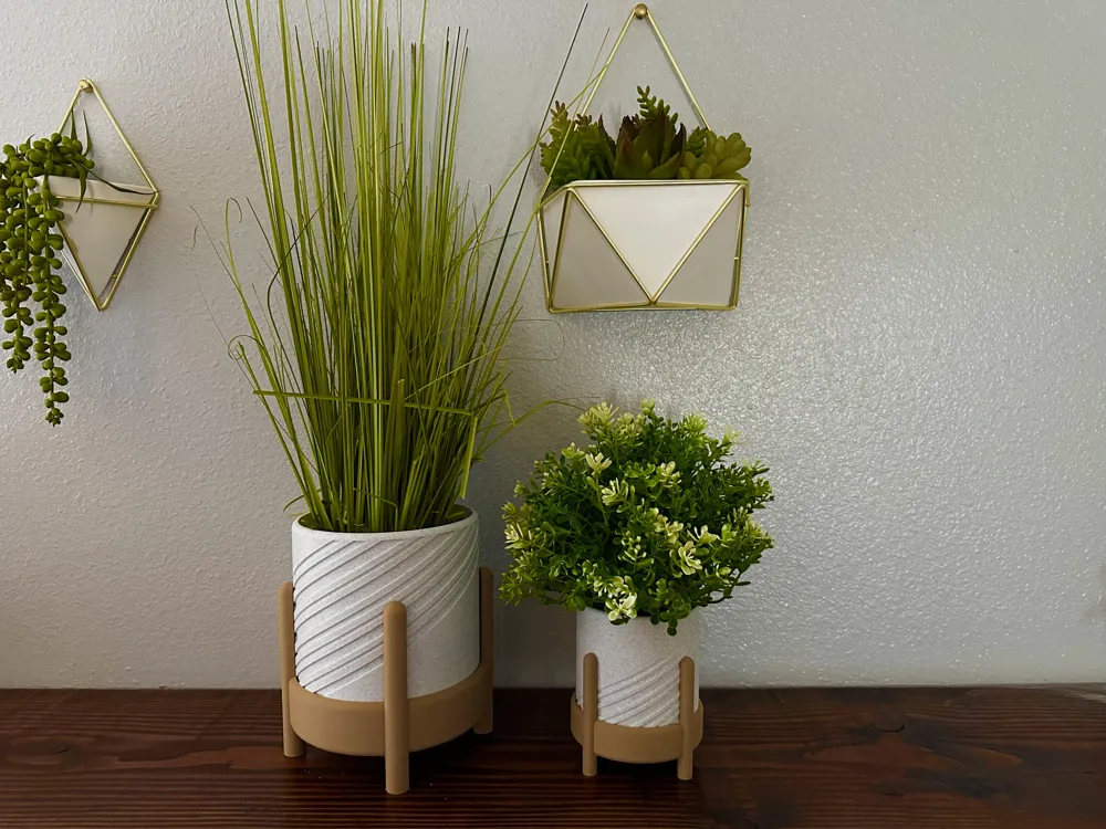 Modern Vase/Planter with Stand by 3DPODesigns - MakerWorld