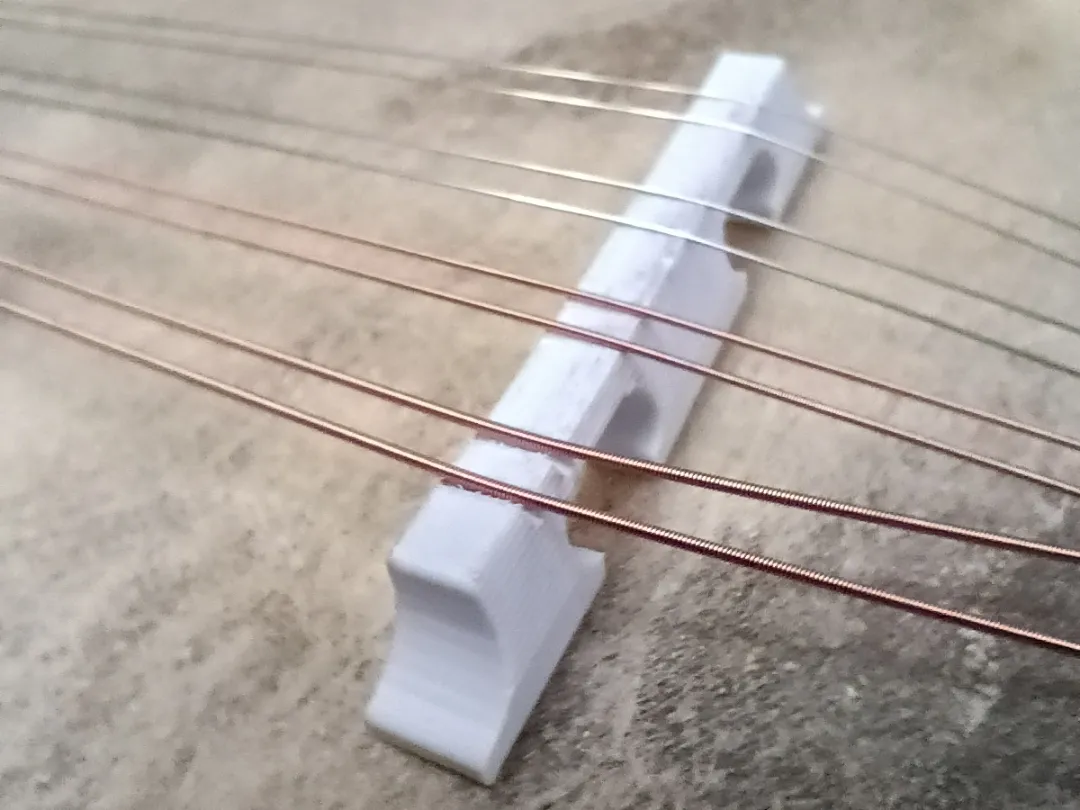 Generic Banjo Bridge - Free 3D Print Model - MakerWorld