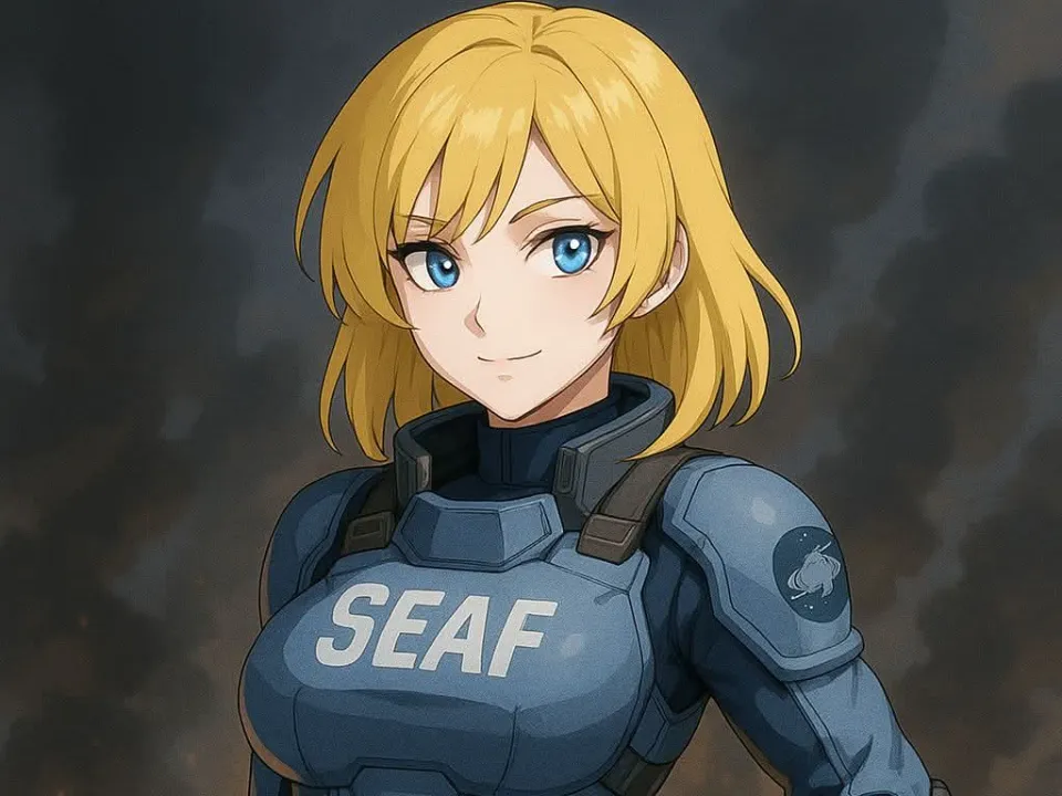 SEAF-Chan Helldiver's 2 by christophermweiler2 MakerWorld: Download ...