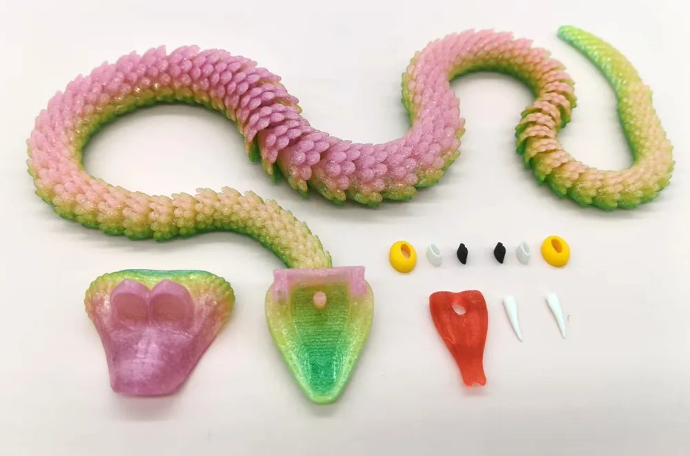 Garry le Serpent : Une famille de serpents - Modèle d'Impression 3D ...