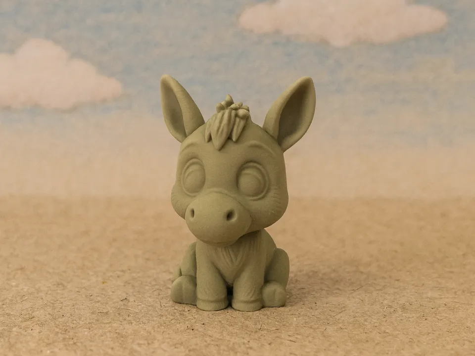 Cute Cartoon Donkey by 3D Dekoration MakerWorld: Download Free 3D Models