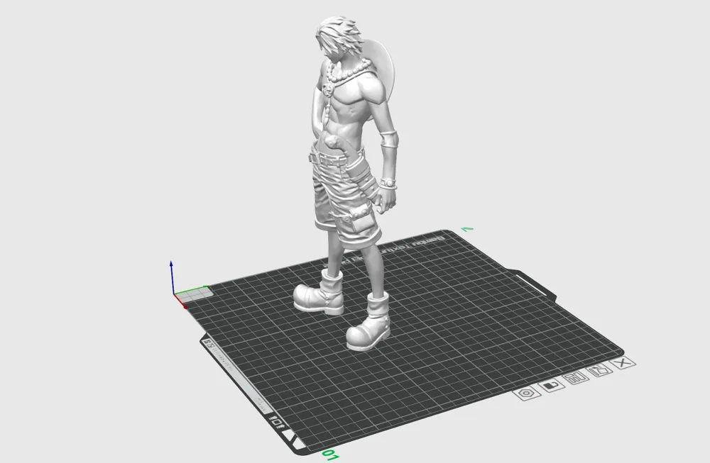 One Piece 25cm - Free 3D Print Model - MakerWorld