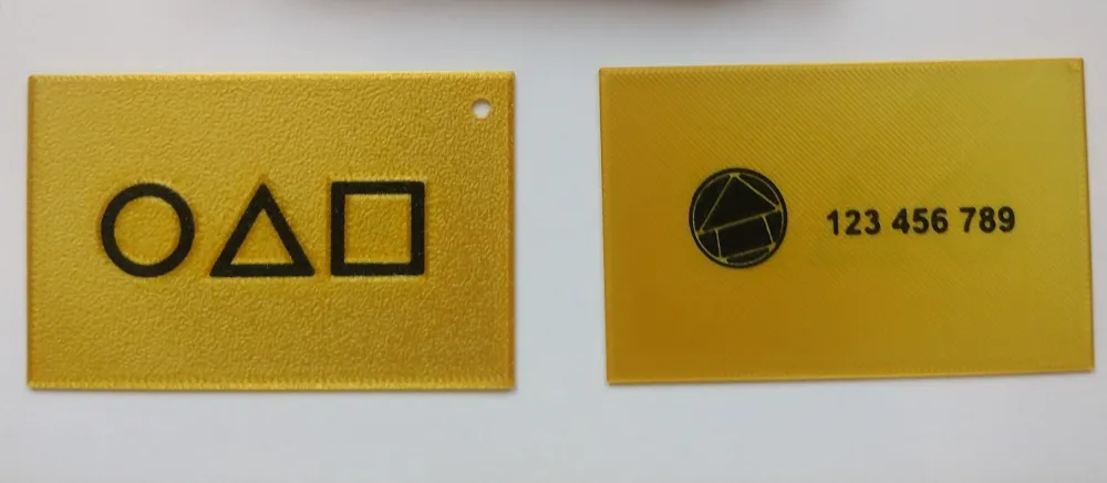 Squid game invitation ticket for game. by MichałMakerWorld: Download ...