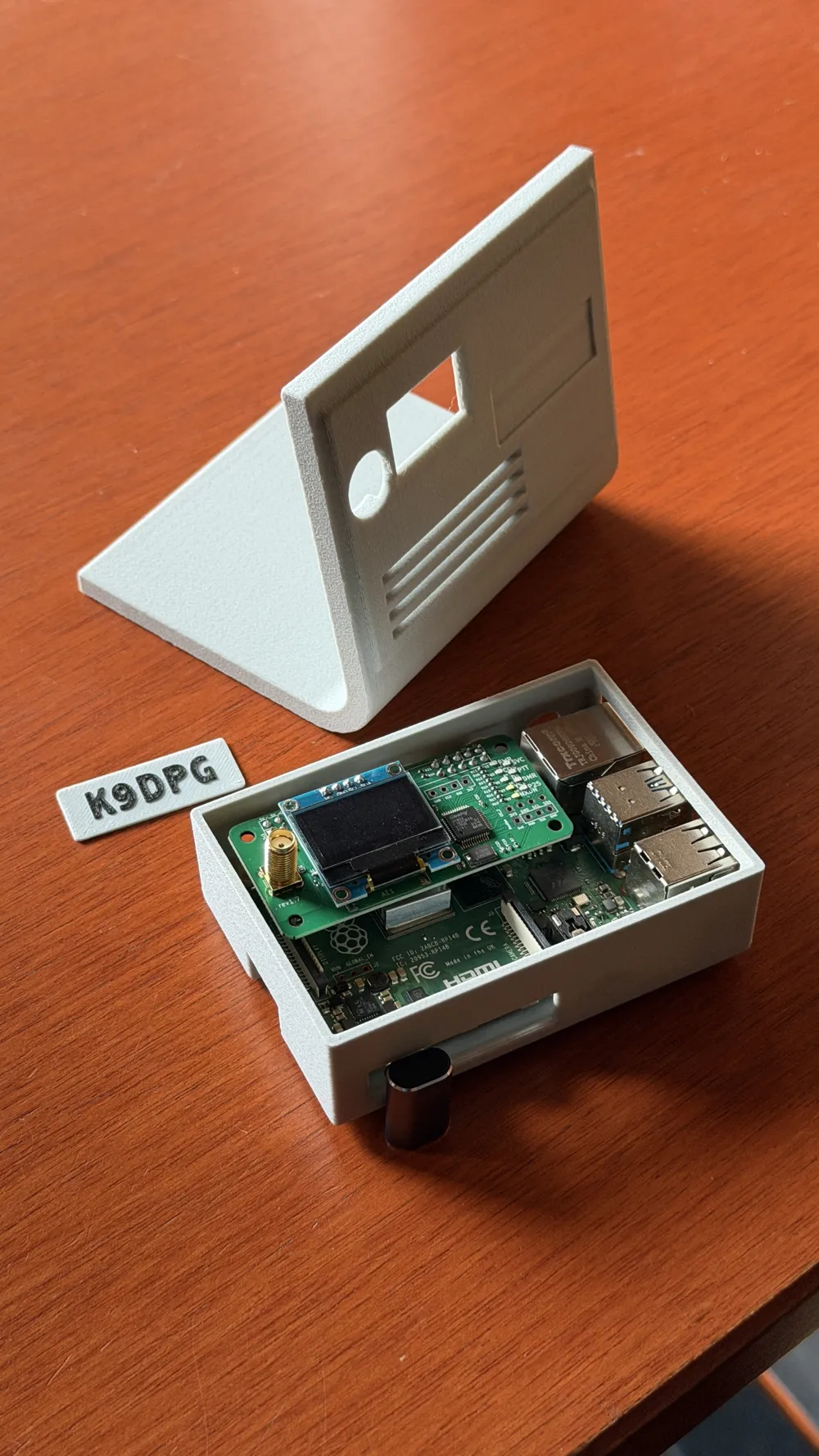 Case for Raspberry Pi 3/4 + MMDVM HAT for DMR - Free 3D Print Model ...