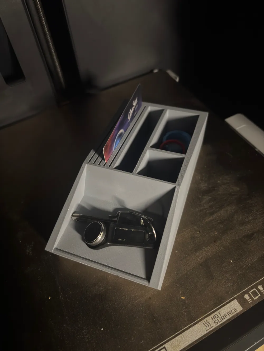 Cybertruck Card & Key Tray by kicmerano MakerWorld: Download Free 3D Models