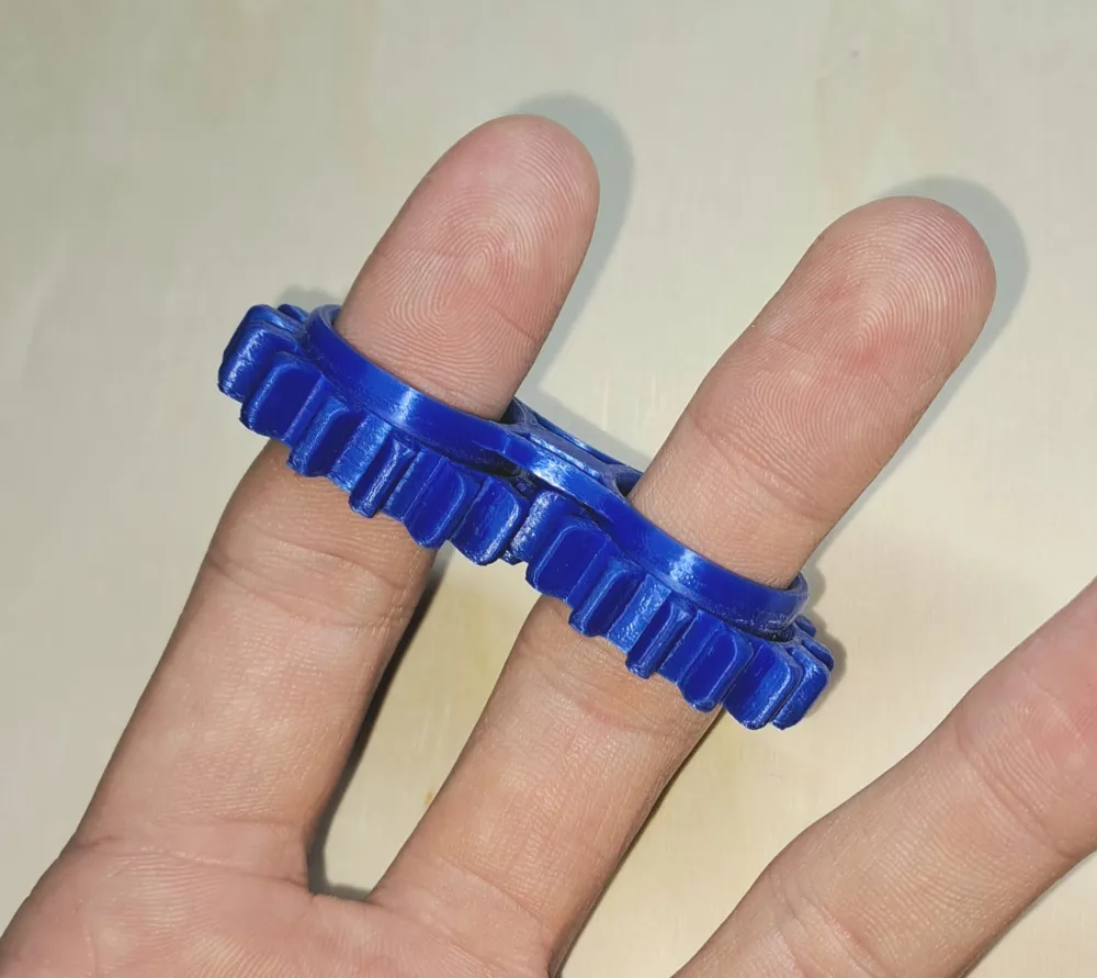 Fidget Gear Rings - Free 3D Print Model - MakerWorld