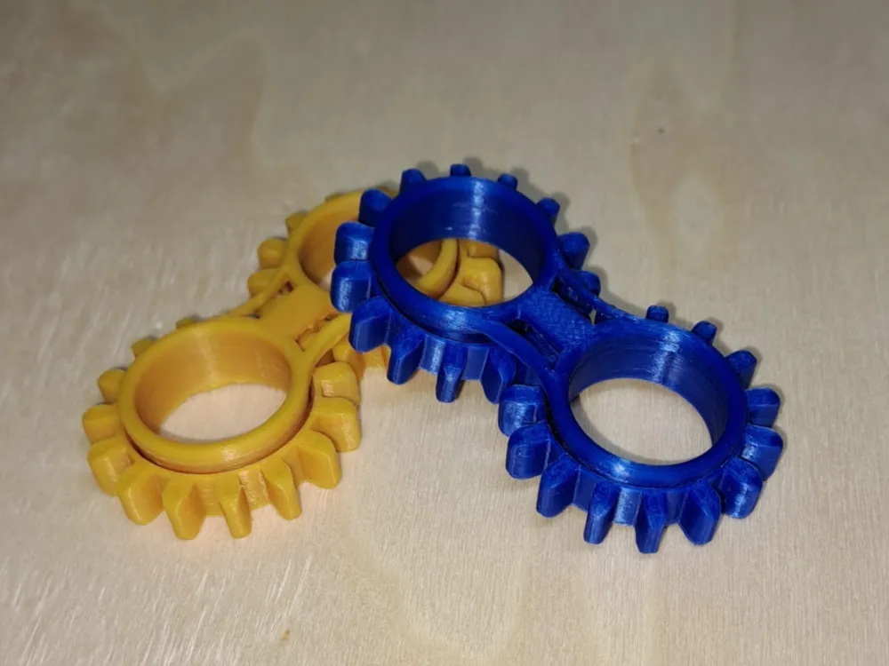 Fidget Gear Rings - Free 3D Print Model - MakerWorld