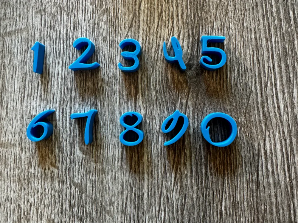 Numbers Style Disney by Nico3D - MakerWorld